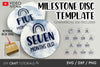 Baby Milestone Disc SVG - So Fontsy