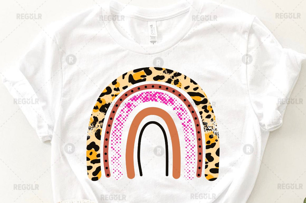 Rainbow Png Design Sublimation Design - So Fontsy