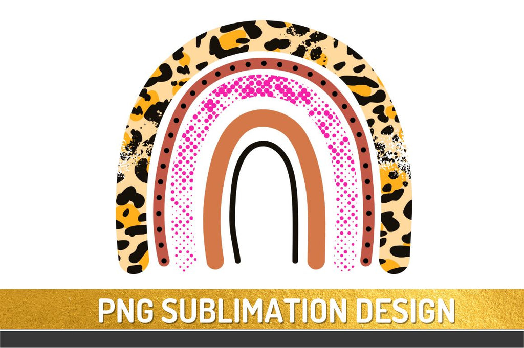 Rainbow Png Design Sublimation Design - So Fontsy