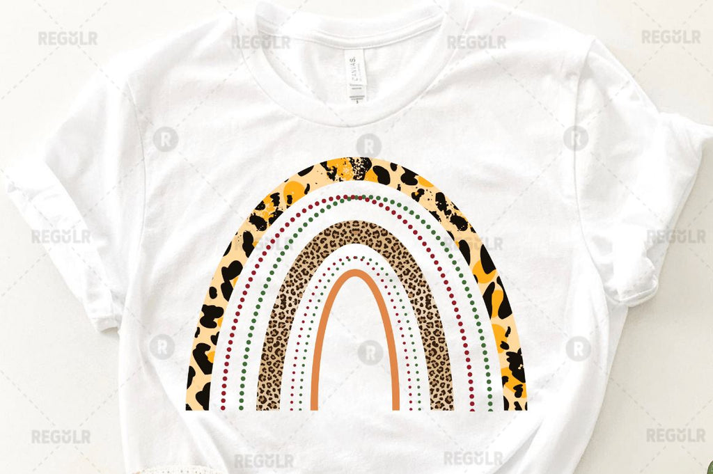 Rainbow Sublimation Design - So Fontsy