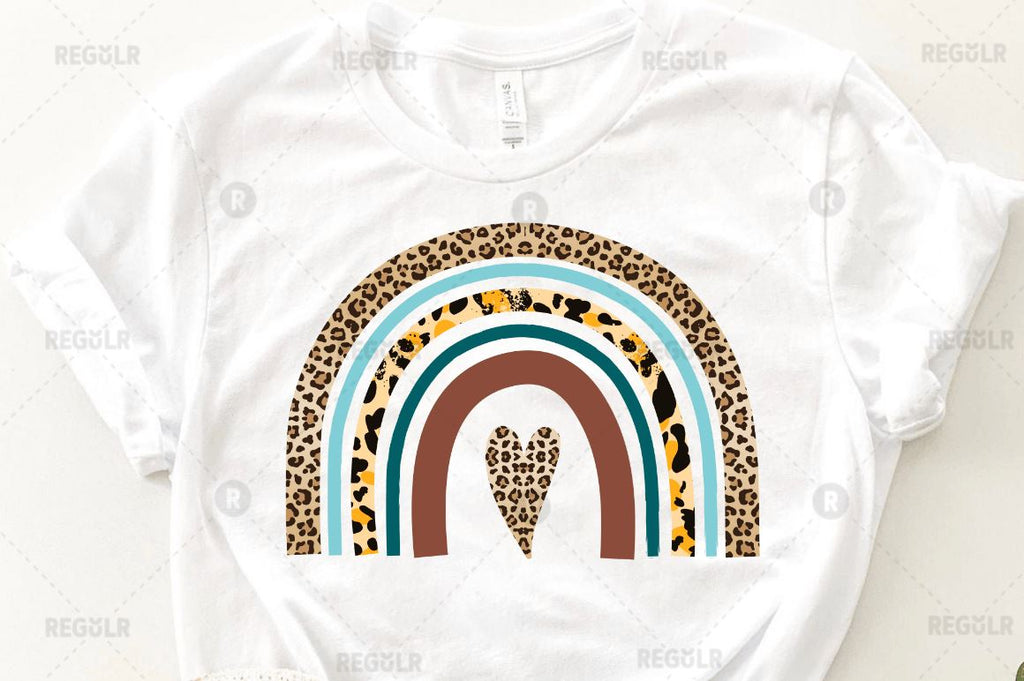 Rainbow Sublimation Design - So Fontsy