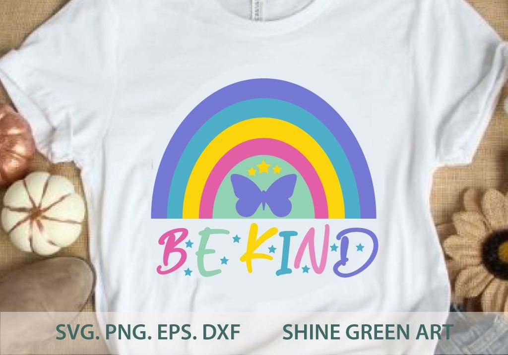 Rainbow - Be Kind - So Fontsy