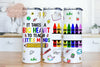 Rainbow Teacher Tumbler, Big Heart to Teach Little Minds 20 oz Skinny ...
