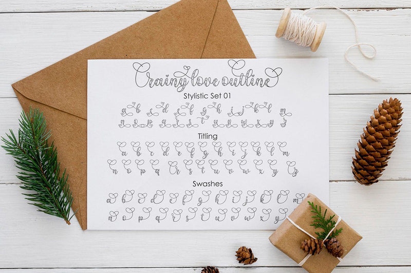 Rainy Love | Lovely Calligraphy - So Fontsy