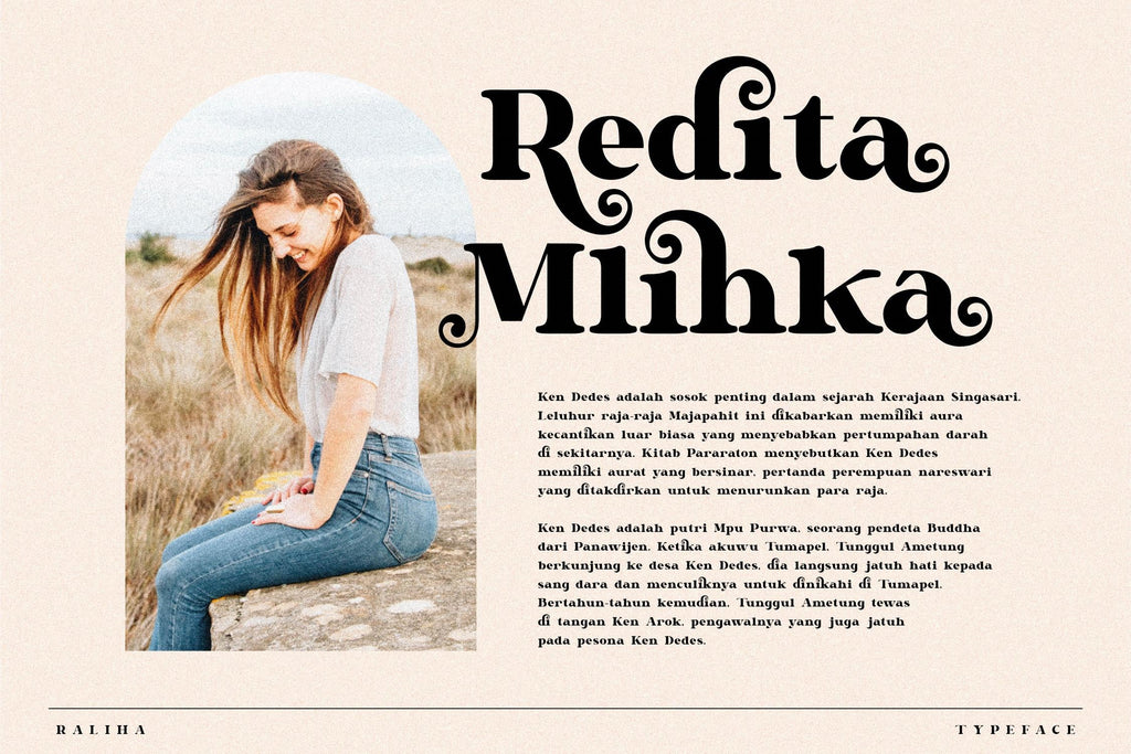 Raliha Typeface - So Fontsy
