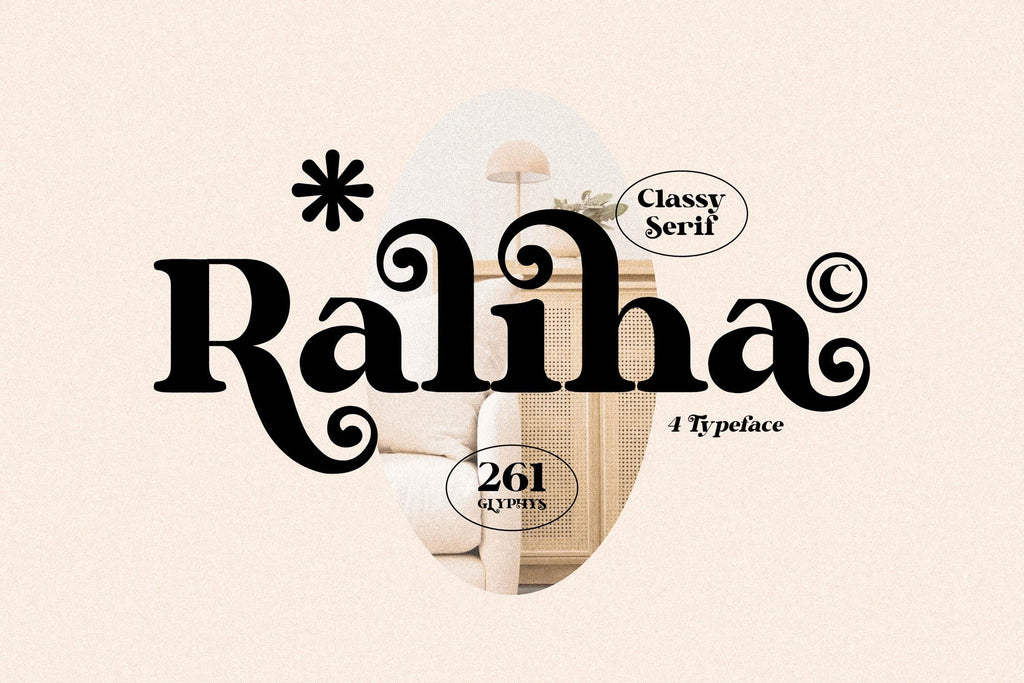 Raliha Typeface - So Fontsy