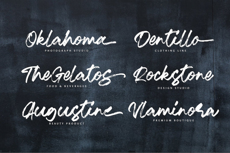 Ramez - Textured Brush Font - So Fontsy