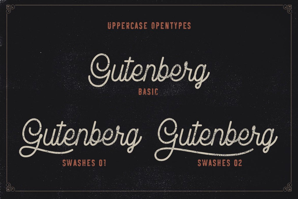 Rampage Monoline Script - So Fontsy