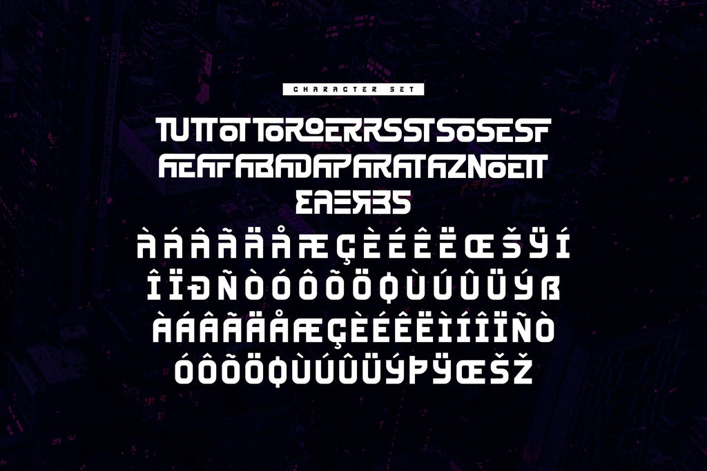 RANGER Typeface - So Fontsy