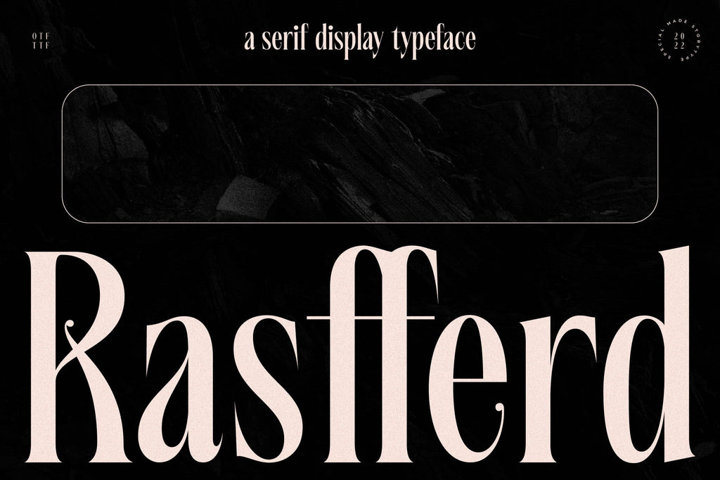 Rasfferd Typeface - So Fontsy