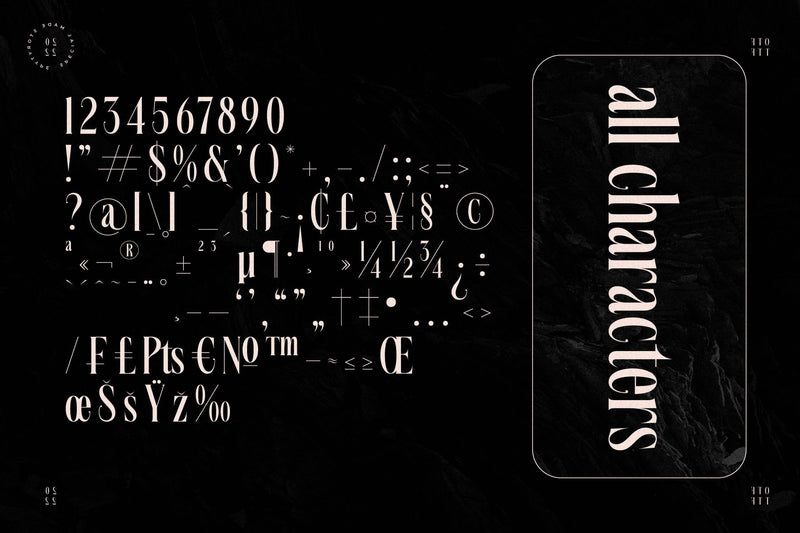 Rasfferd Typeface - So Fontsy