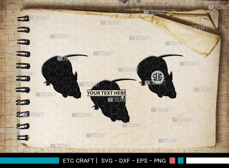 Rat Monogram, Rat Silhouette, Rat SVG, Field Mouse Svg, Mouse Svg, Mic ...