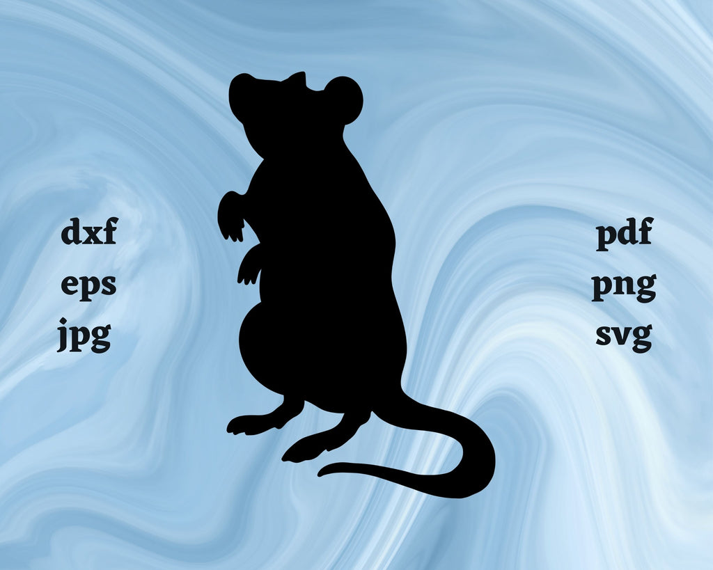 Rat SVG Cut File - So Fontsy