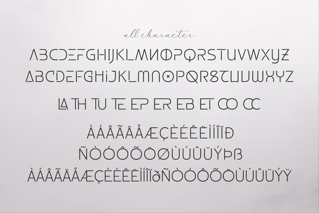 RATHER Typeface - So Fontsy