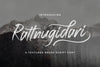Rattnugidari - Brush Script Font - So Fontsy