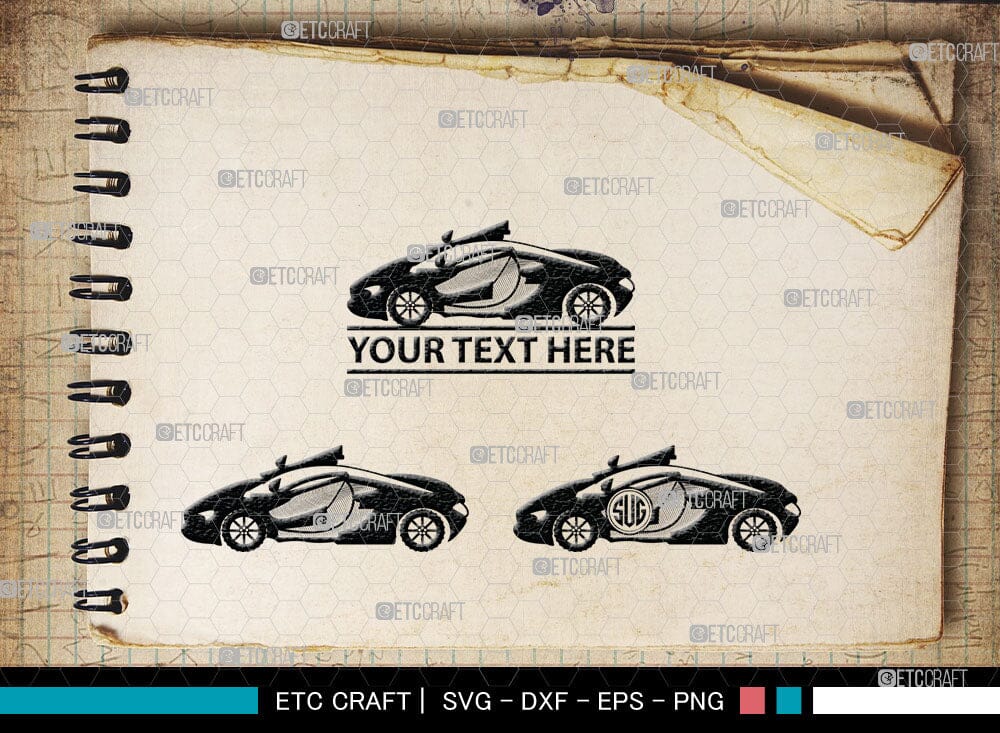 Rc Car Monogram, Rc Car Silhouette, Racing Car Svg, Rc Car Svg, Race ...