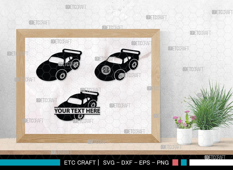 Rc Car Monogram, Rc Car Silhouette, Racing Car Svg, Rc Car Svg, Race ...