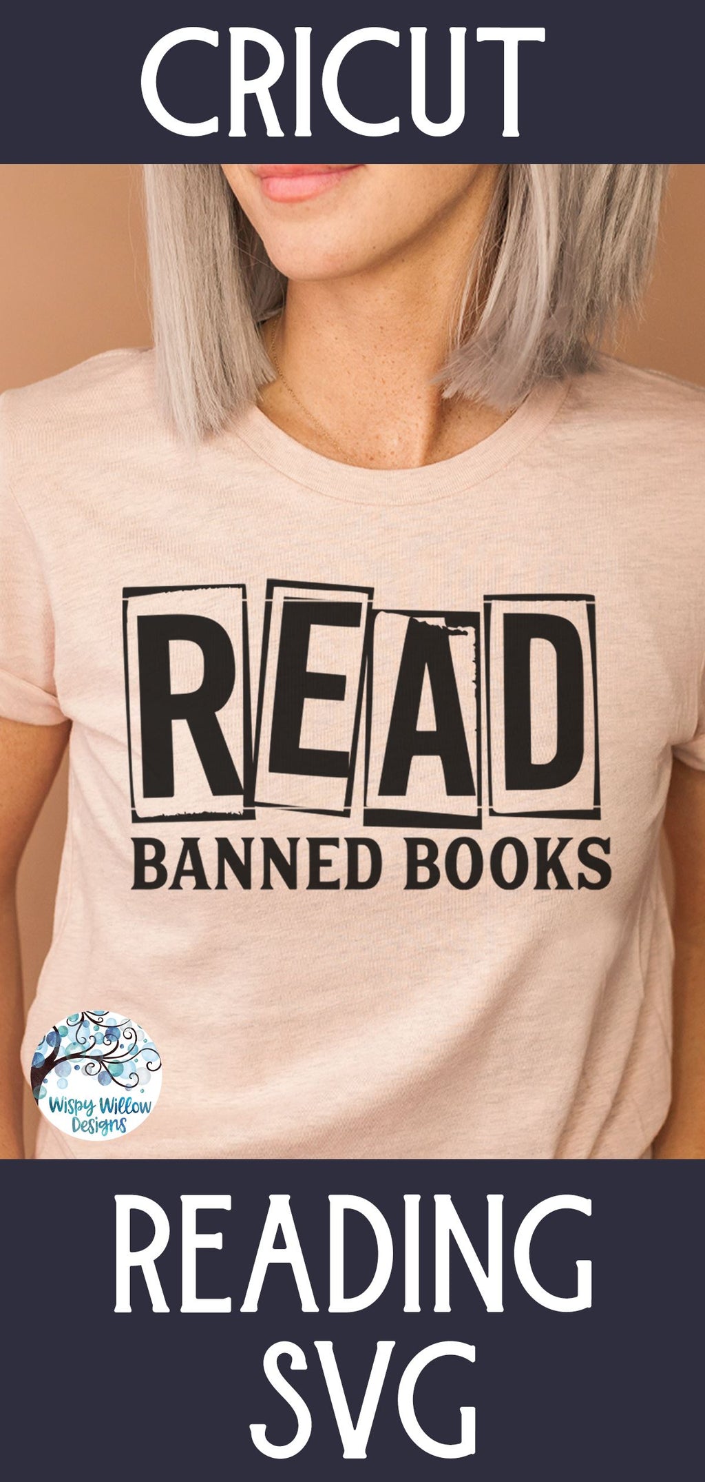 Read Banned Books SVG - So Fontsy