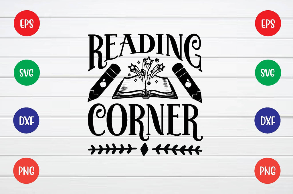 Reading svg design bundle - So Fontsy