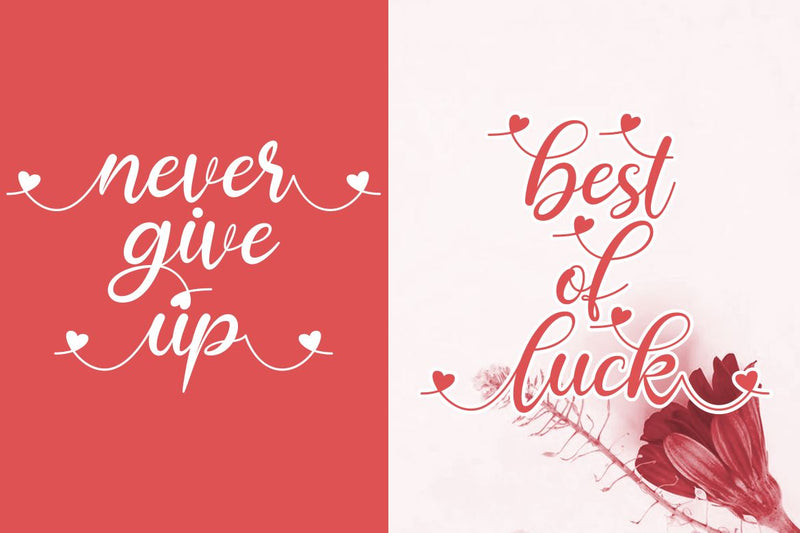 Real love // A lovely Calligraphy - So Fontsy