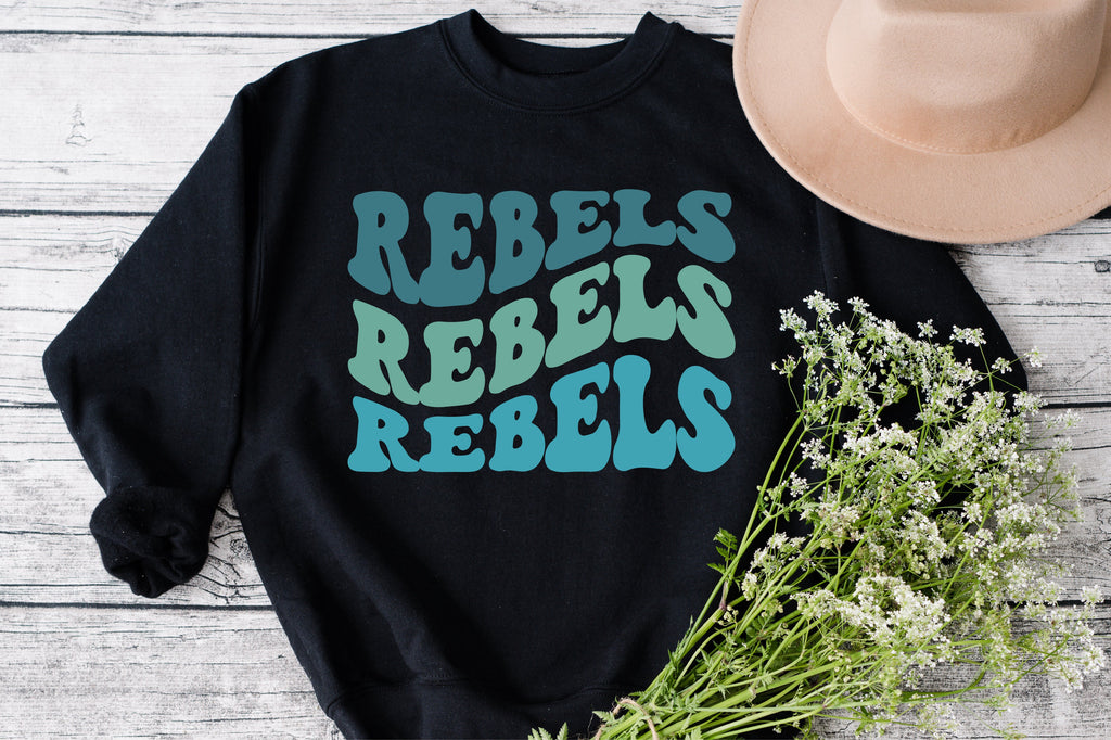 Rebels Svg, Digital Download, Game Day Svg, Team Mascot Svg, Rebels ...