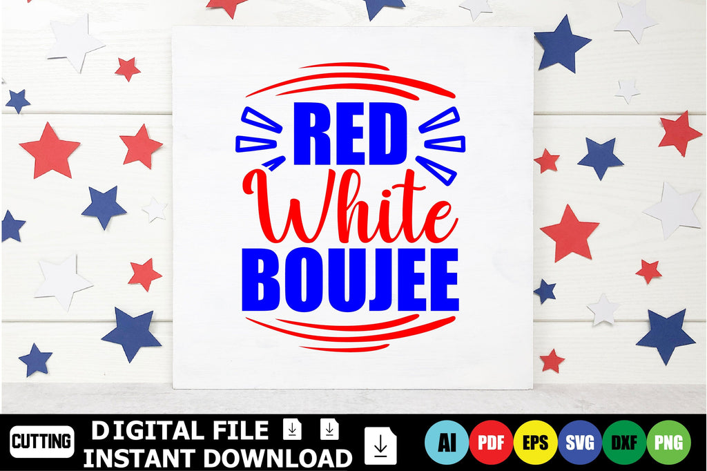 Red White Boujee - So Fontsy