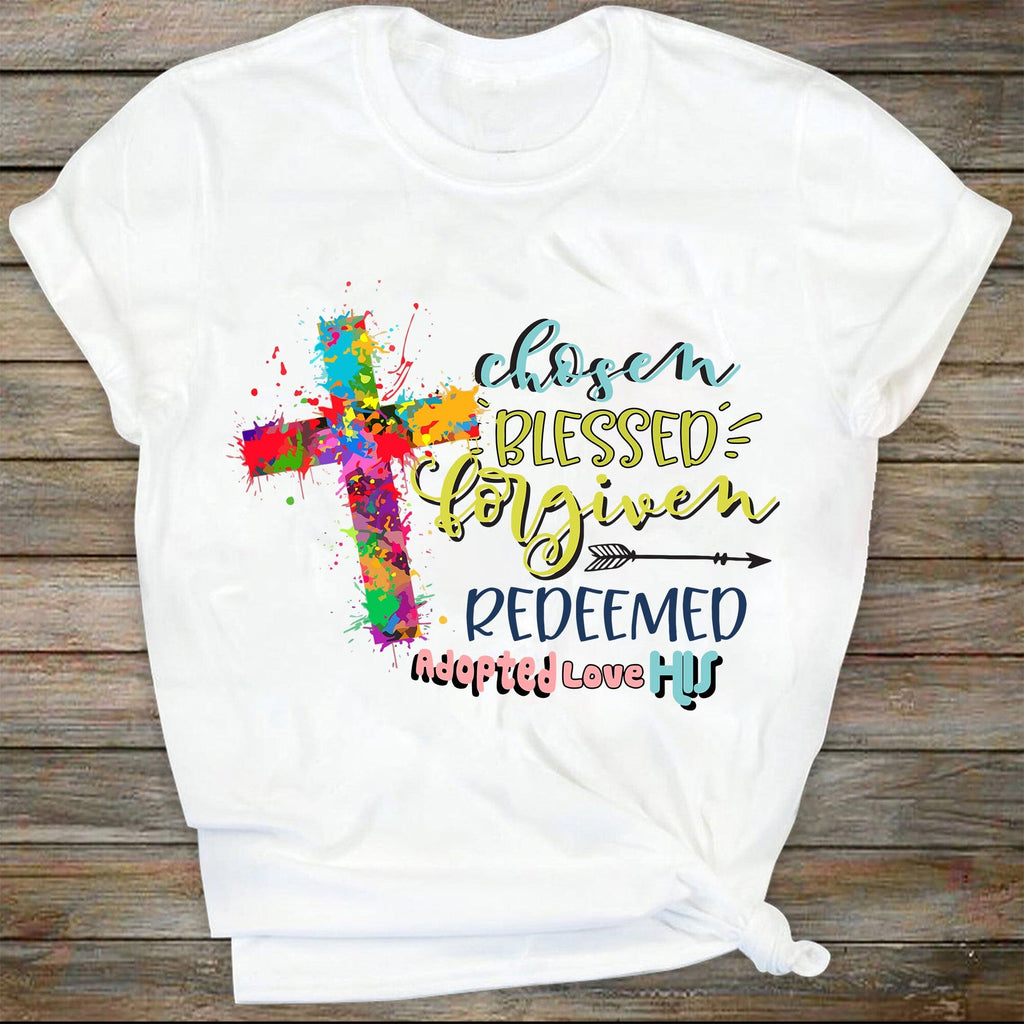 Redeemed SVG file, Cross sublimation file - So Fontsy