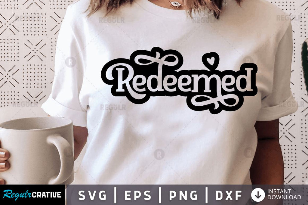 Redeemed SVG - So Fontsy