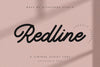 Redline - Vintage Script Font - So Fontsy