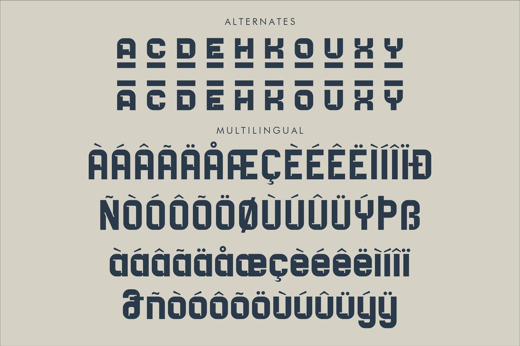 REFOLTER Typeface - So Fontsy