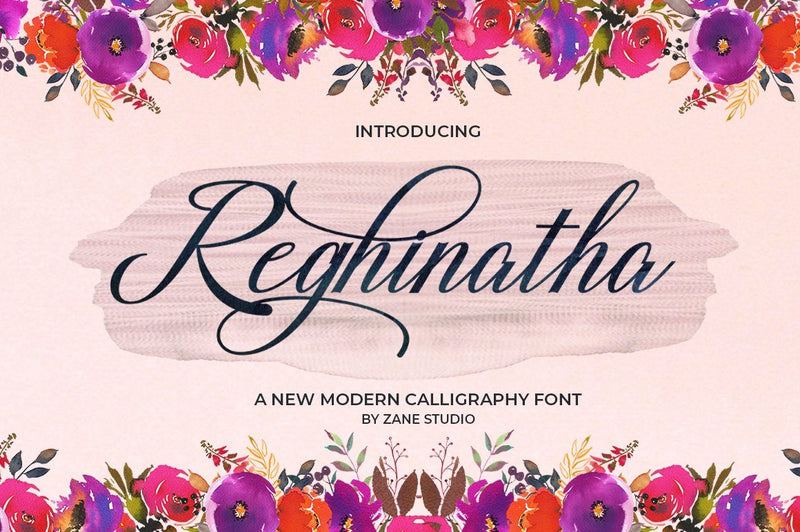 Reghinatha Script - So Fontsy