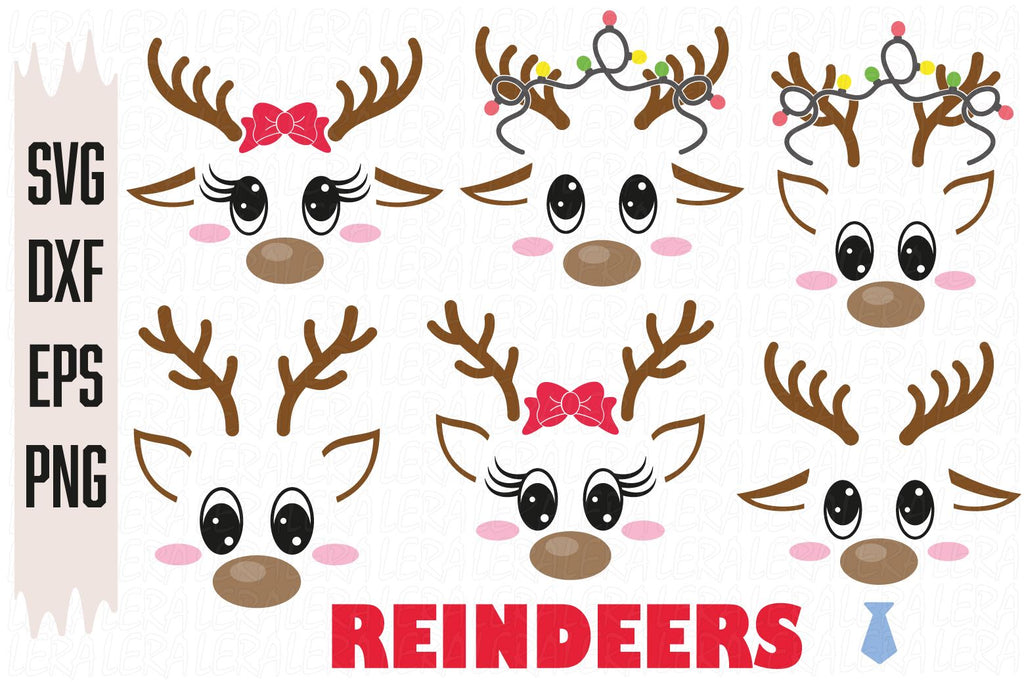 Reindeer Svg - So Fontsy