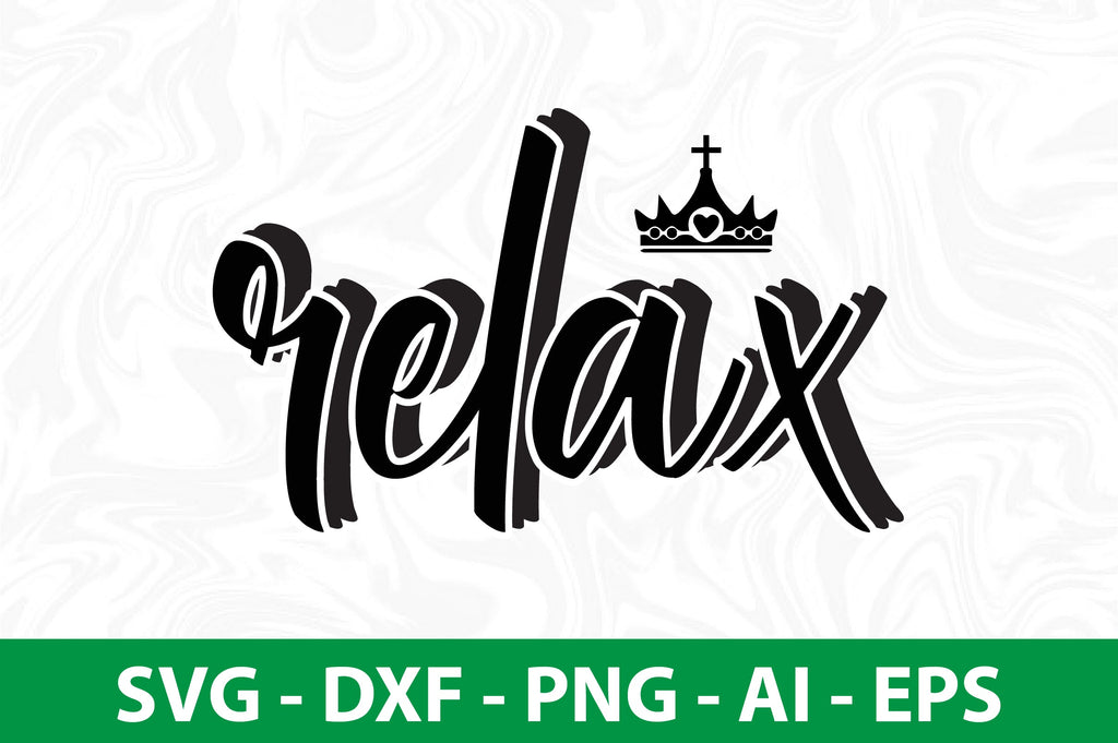 relax svg - So Fontsy