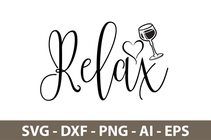 relax svg - So Fontsy