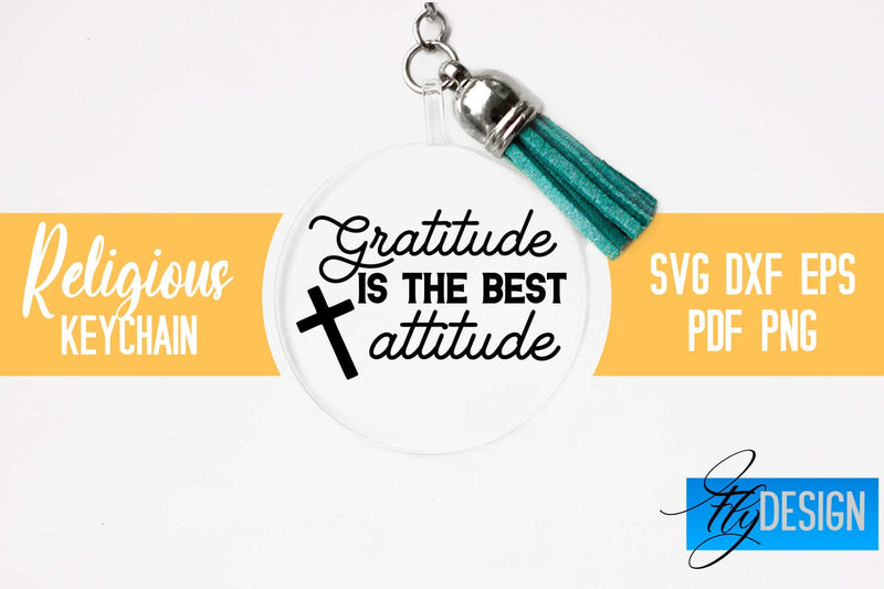Religious Keychain SVG | Keychain Design - So Fontsy