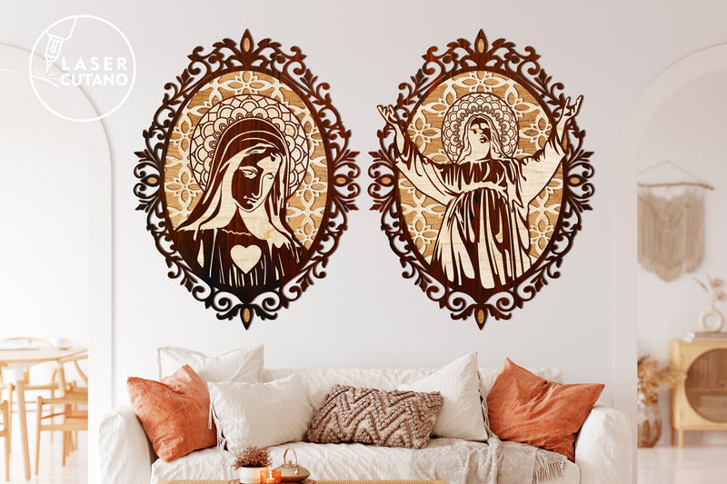 RELIGIOUS Laser Cut Files, Icon SVG, Christian Template, Jesus, Cross ...