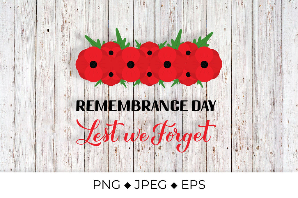 Remembrance Day Lest we forget calligraphy lettering - So Fontsy