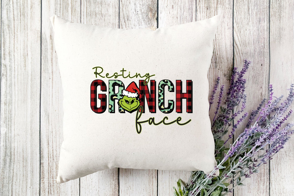 Resting grinch face Sublimation - So Fontsy