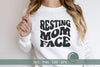 Resting Mom Face SVG-Funny Mom SVG-Retro SVG - So Fontsy