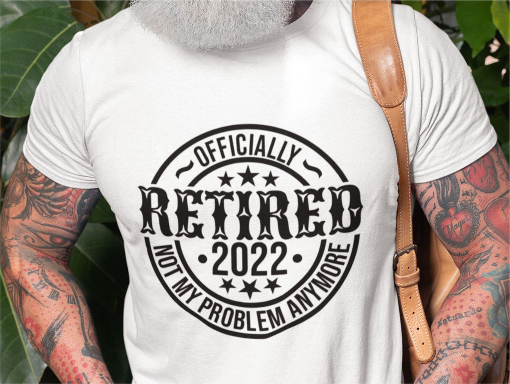Retired 2022 SVG PNG DXF | Officially Retired Svg | Grandpa Cut File ...