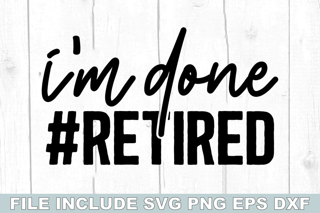 Retirement SVG Bundle - So Fontsy