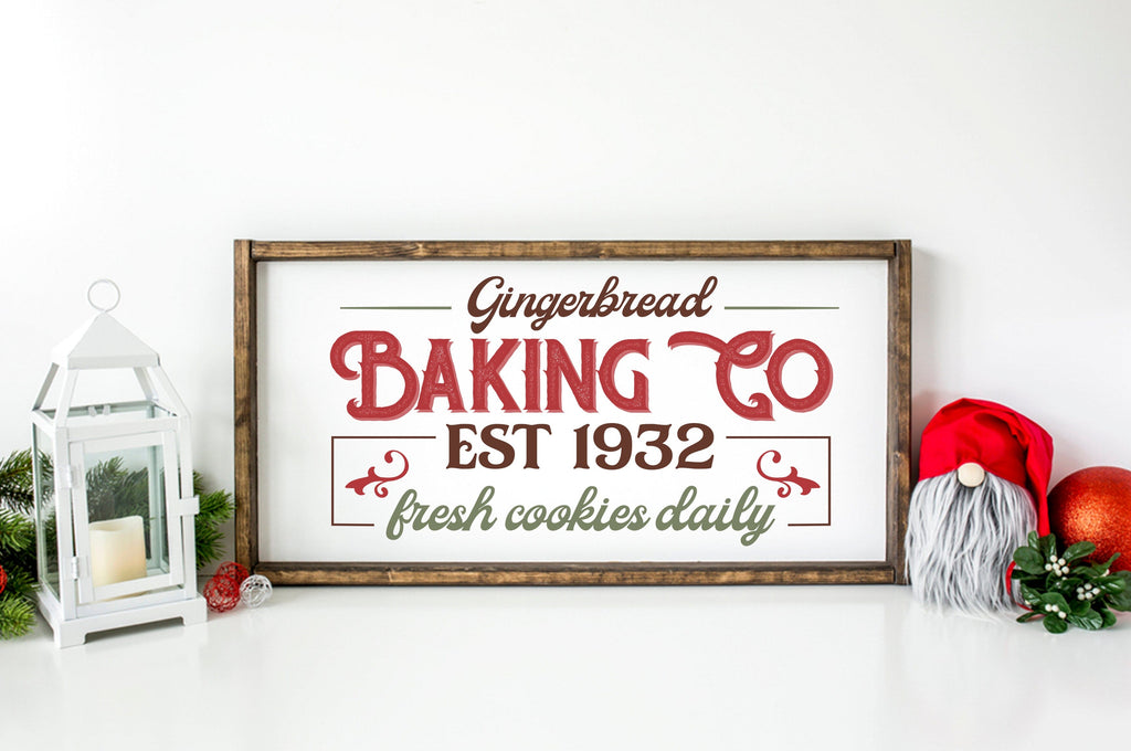 Retro Christmas Sign SVG Bundle, Vintage Christmas Sign Bundle - So Fontsy