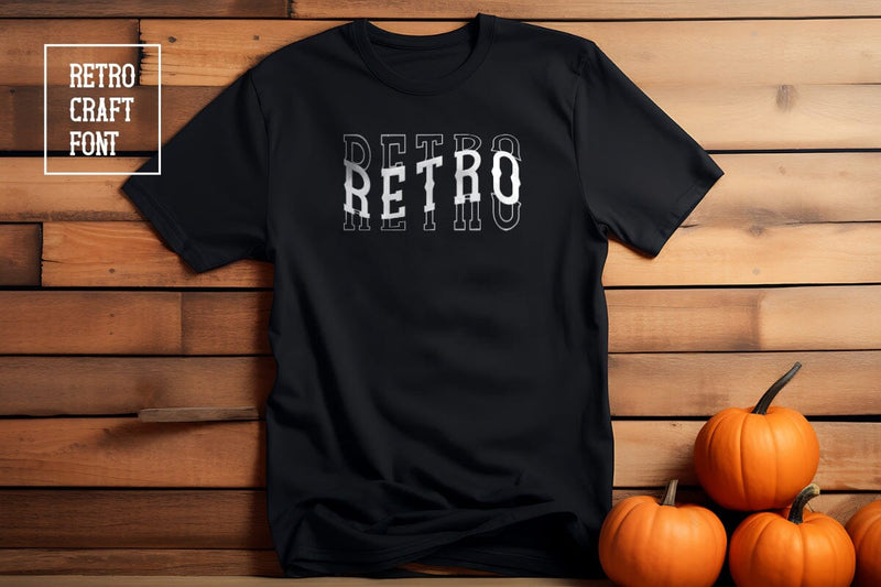 Retro Craft - Vintage Slab Serif Font - So Fontsy