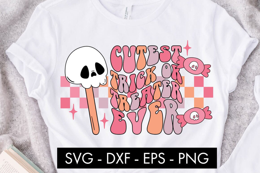 Retro Cute Kids Halloween SVG Bundle PNG - So Fontsy