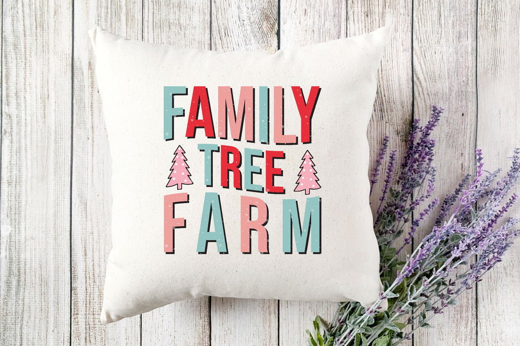 Retro family tree farm Design - So Fontsy