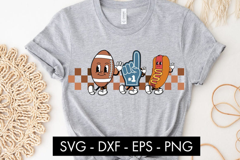 Retro Football SVG Bundle - So Fontsy