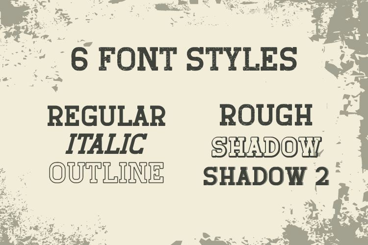 Retro Grade - 6 Fonts - So Fontsy