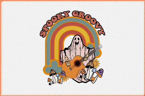 Retro Hippie Halloween Bundle - So Fontsy