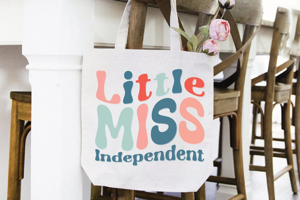 Retro Little Miss Independent - So Fontsy