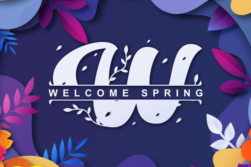 Retro Spring - Monogram - So Fontsy